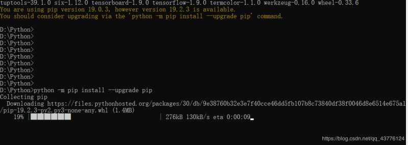 python3.7安装keras教程_Python3.7安装keras和TensorFlow的教程图解-CSDN博客