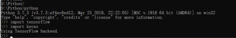 python3.7安装keras教程_Python3.7安装keras和TensorFlow的教程图解-CSDN博客