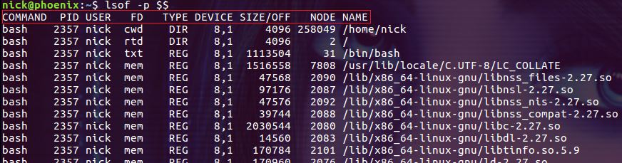 Linux lsof命令使用详解 _ 【IIS7站长之家】